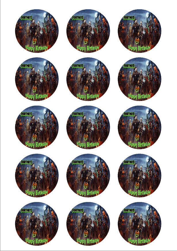 Fortnite Personalized Edible Print Premium Cake Toppers Frosting Sheet ...
